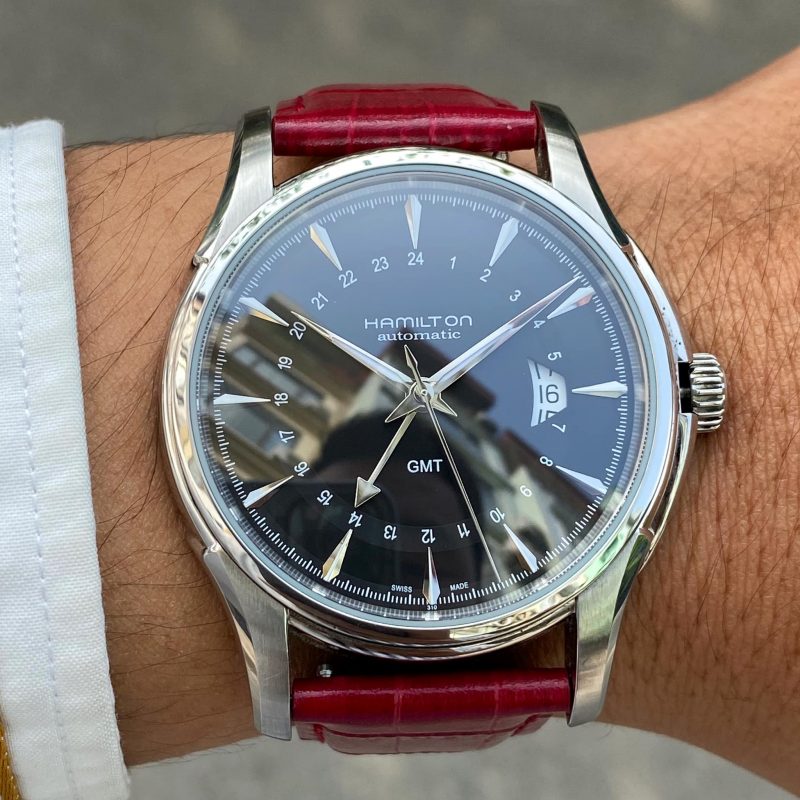 Hamilton Jazzmaster GMT H32585531 - Onetime.vn - Đồng hồ chính hãng