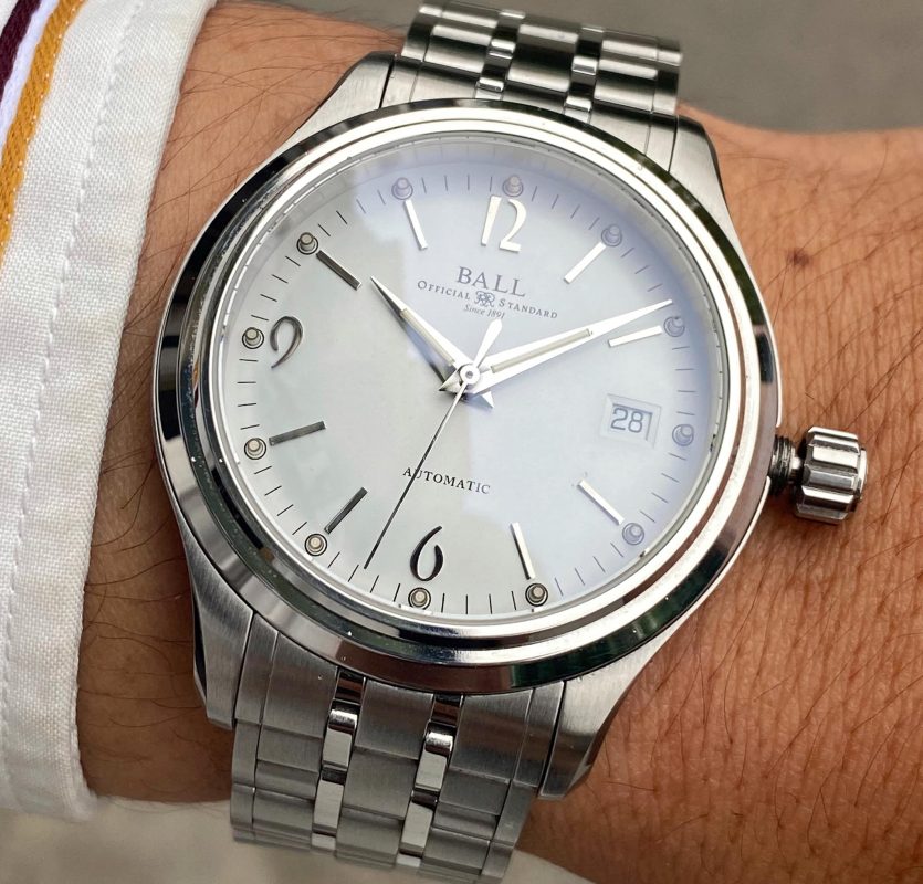 Ball Train Streamliner NM1060D-SJ-WH - Onetime.vn - Đồng hồ chính hãng